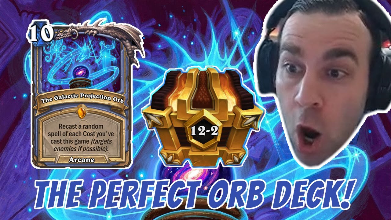 My Best Galactic Projection Orb Deck EVER!!! - Hearthstone Arena - YouTube