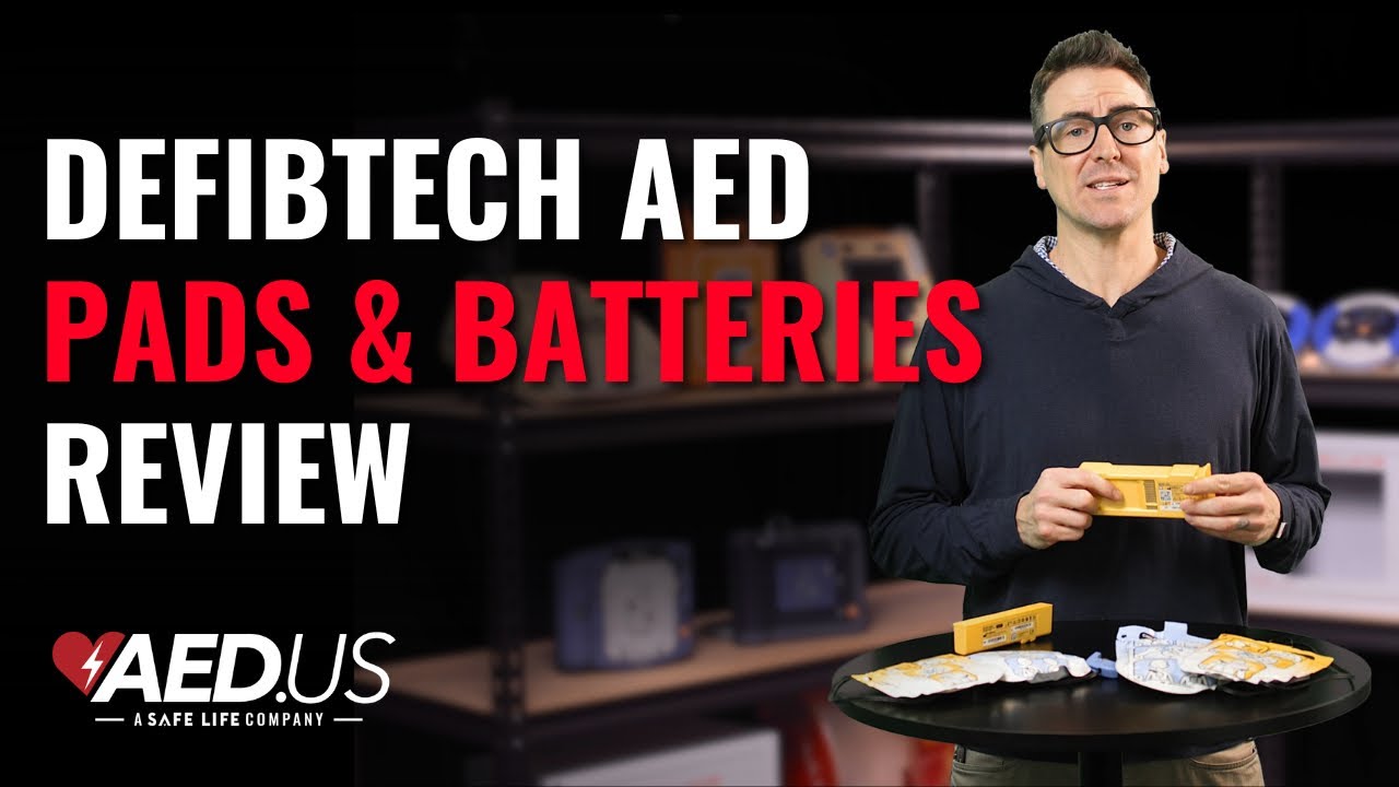 Defibtech AED Pads & Batteries: Comprehensive Review & User Guide - YouTube