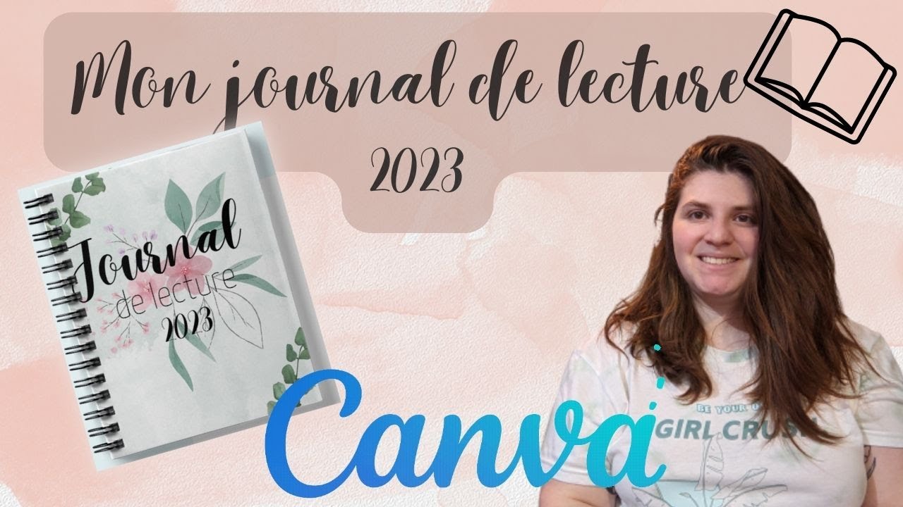 Mon carnet de lecture 2023 / Reading journal (Canva) - YouTube