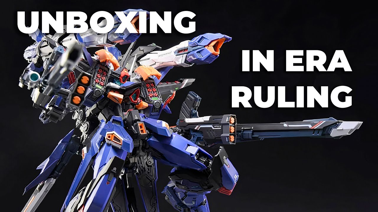 UNBOX IN ERA+ RULING Type 01 | GUNDAM | M3 REVIEW - YouTube