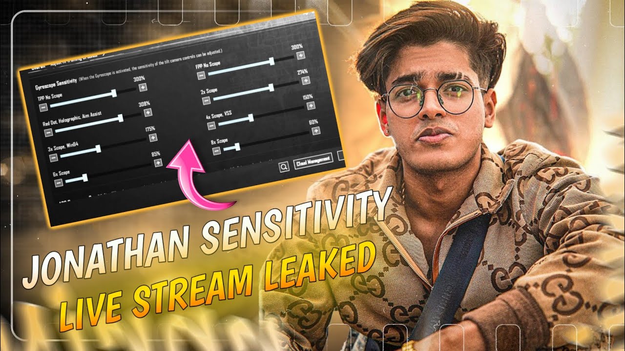 Jonathan New sensitivity and Control Reveal 💯 - YouTube