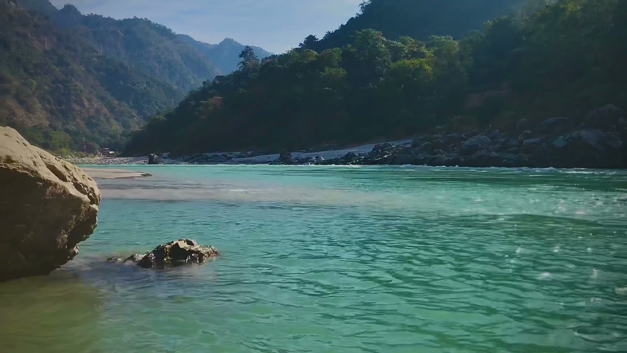 Rishikesh. Neem Beach. December 2021. - YouTube