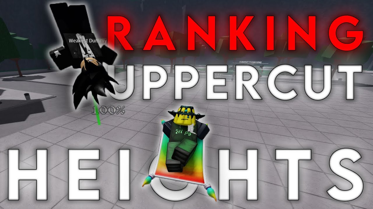 Ranking UPPERCUTS by their HEIGHT ! - YouTube