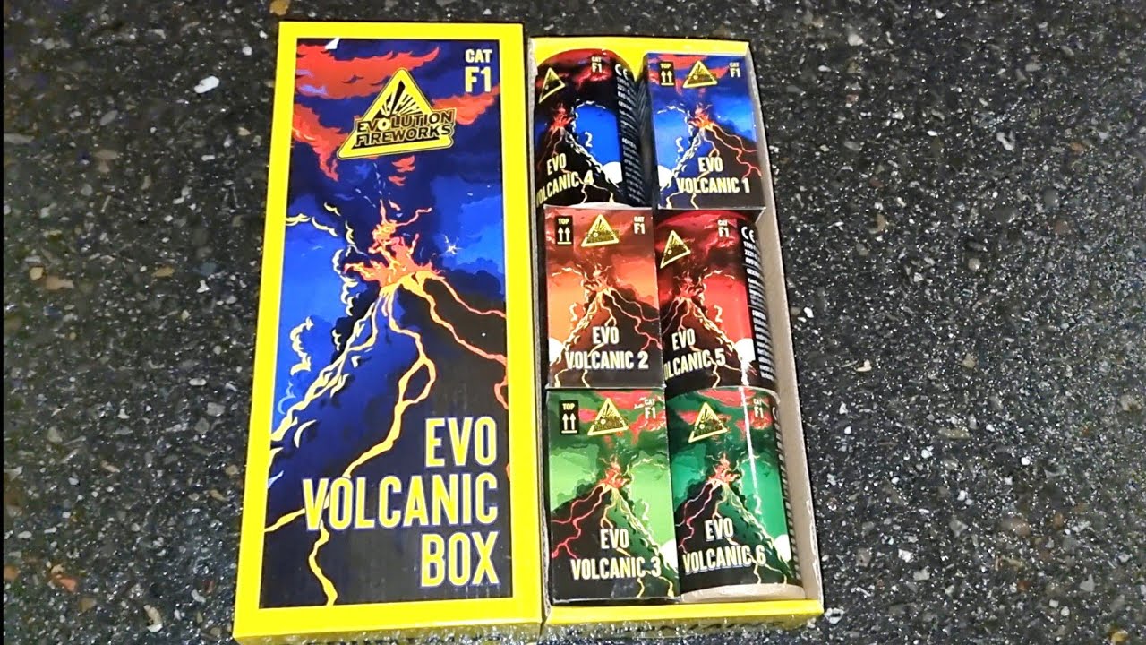 Evo Volcanic Box - Evolution Fireworks - YouTube