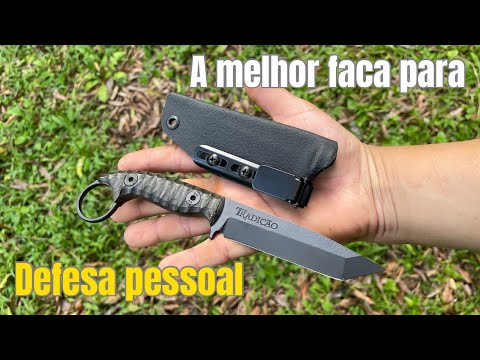 A melhor faca pra defesa pessoal