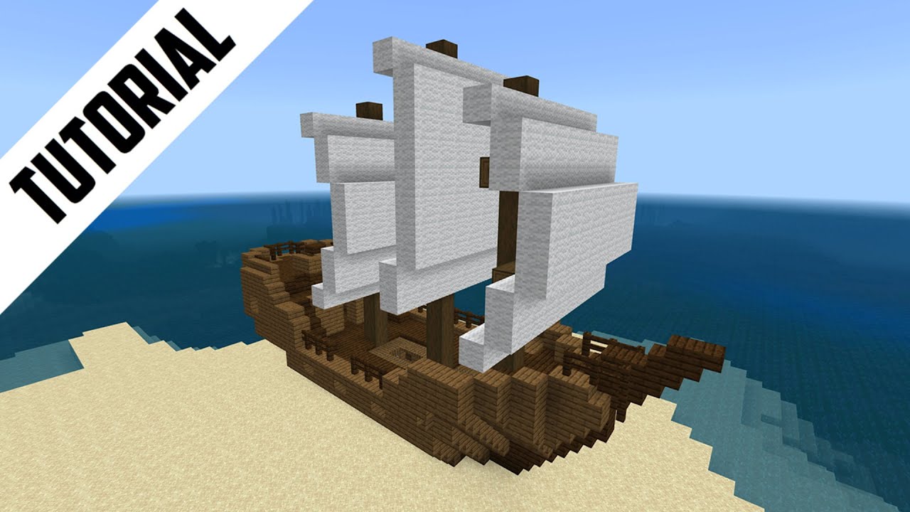 Pirate Ship Minecraft Blueprints