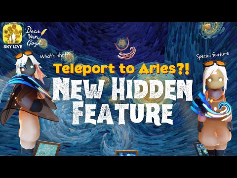 NEW Feature: This Scarf Can TELEPORT You to Arles?! 🌻 Starry Night’s Mantle Feature | Sky CotL