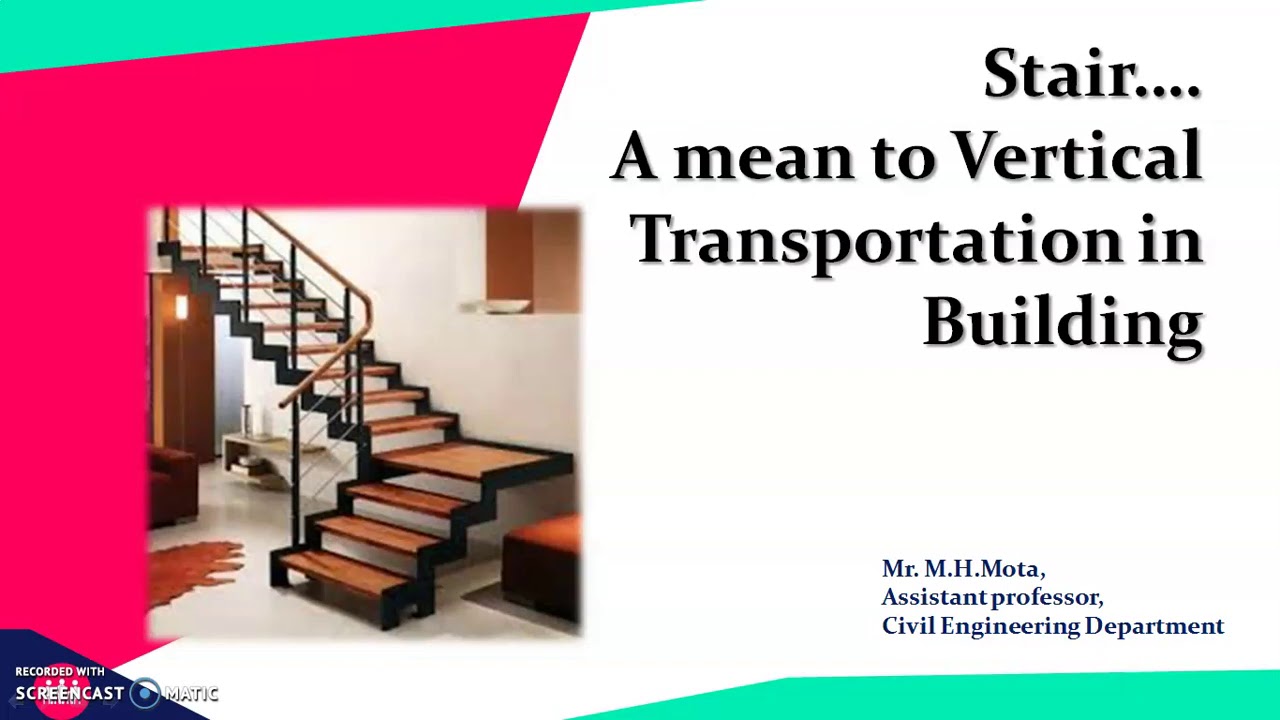 Types of stairs - YouTube