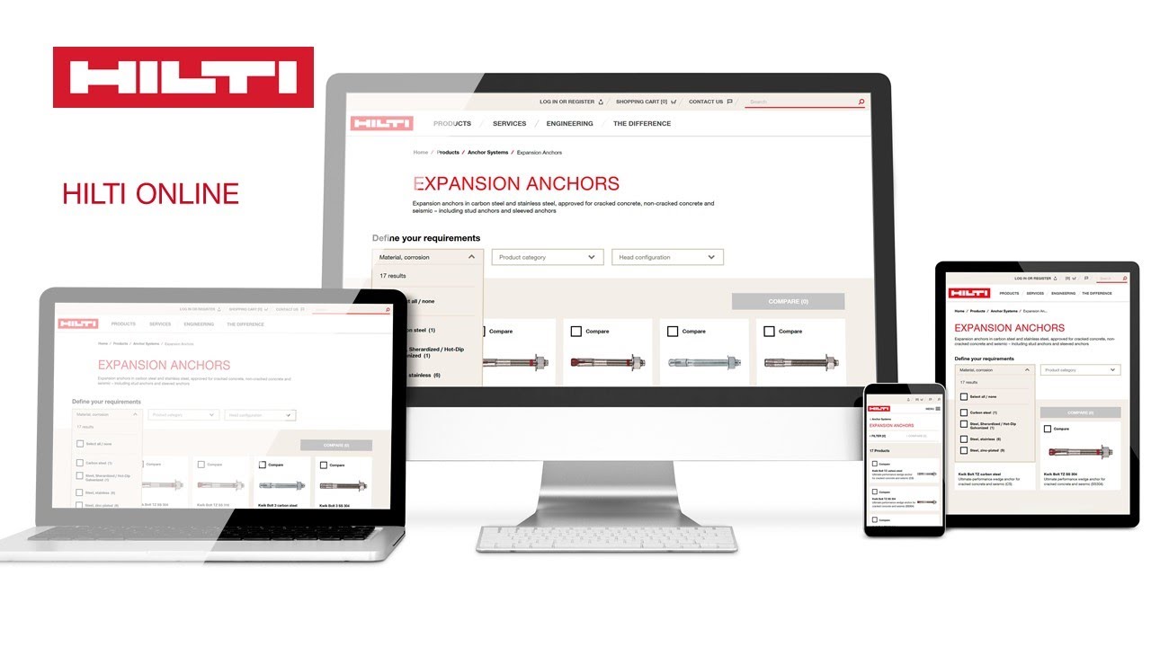 Hilti Online - How to Register - YouTube