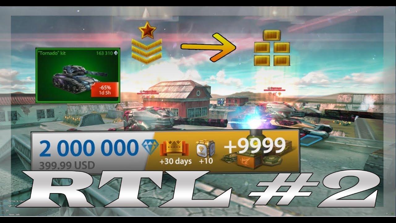 Tanki Online | Road To Legend #2 | Tornado Kit - YouTube