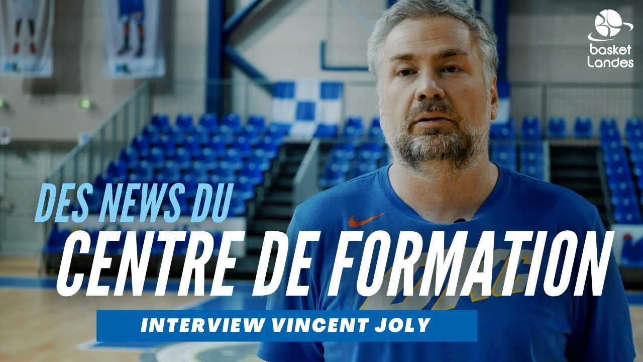CENTRE DE FORMATION | Interview Vincent Joly - YouTube