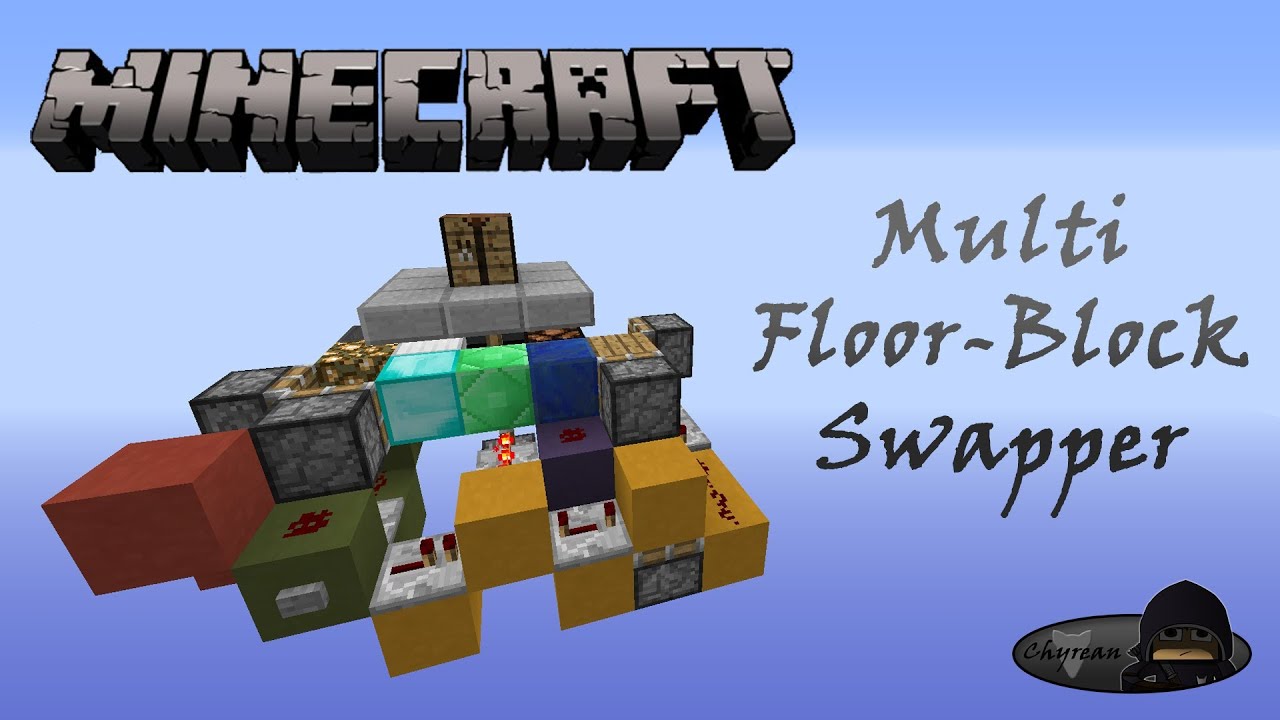 Minecraft: Multi Floor-Block Swapper - YouTube