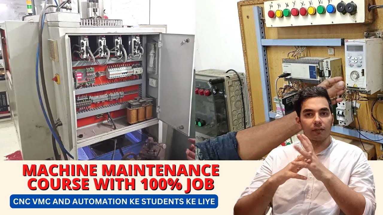Machine Maintenance Expert Kaise Bane Cnc Vmc And Automation Expert Maintenance Course By Rvm Cad