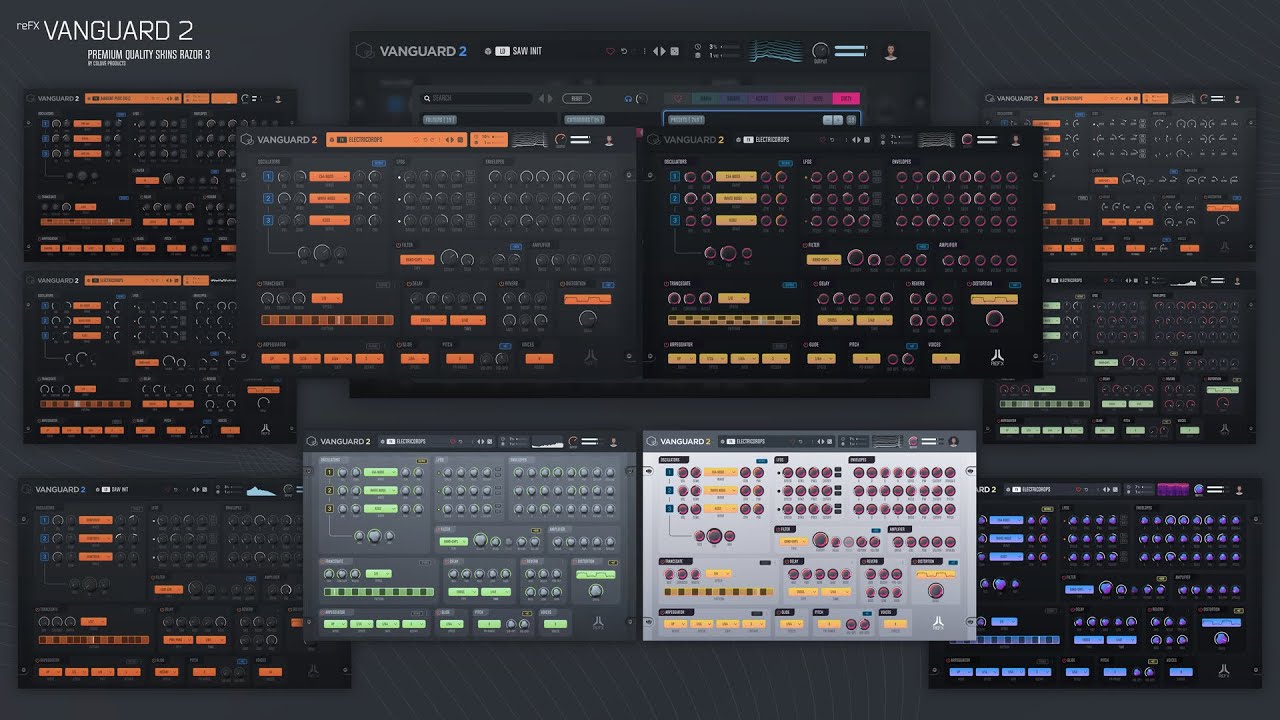 reFX Vanguard 2 - Themes v3.1 by COLOVE Products - YouTube