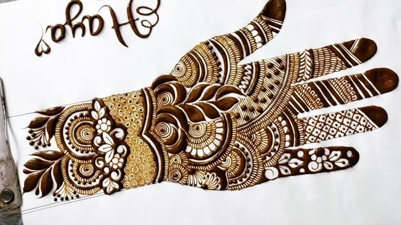 most beautiful☺ Dubai pattern designs for Eid special 🌹 - YouTube