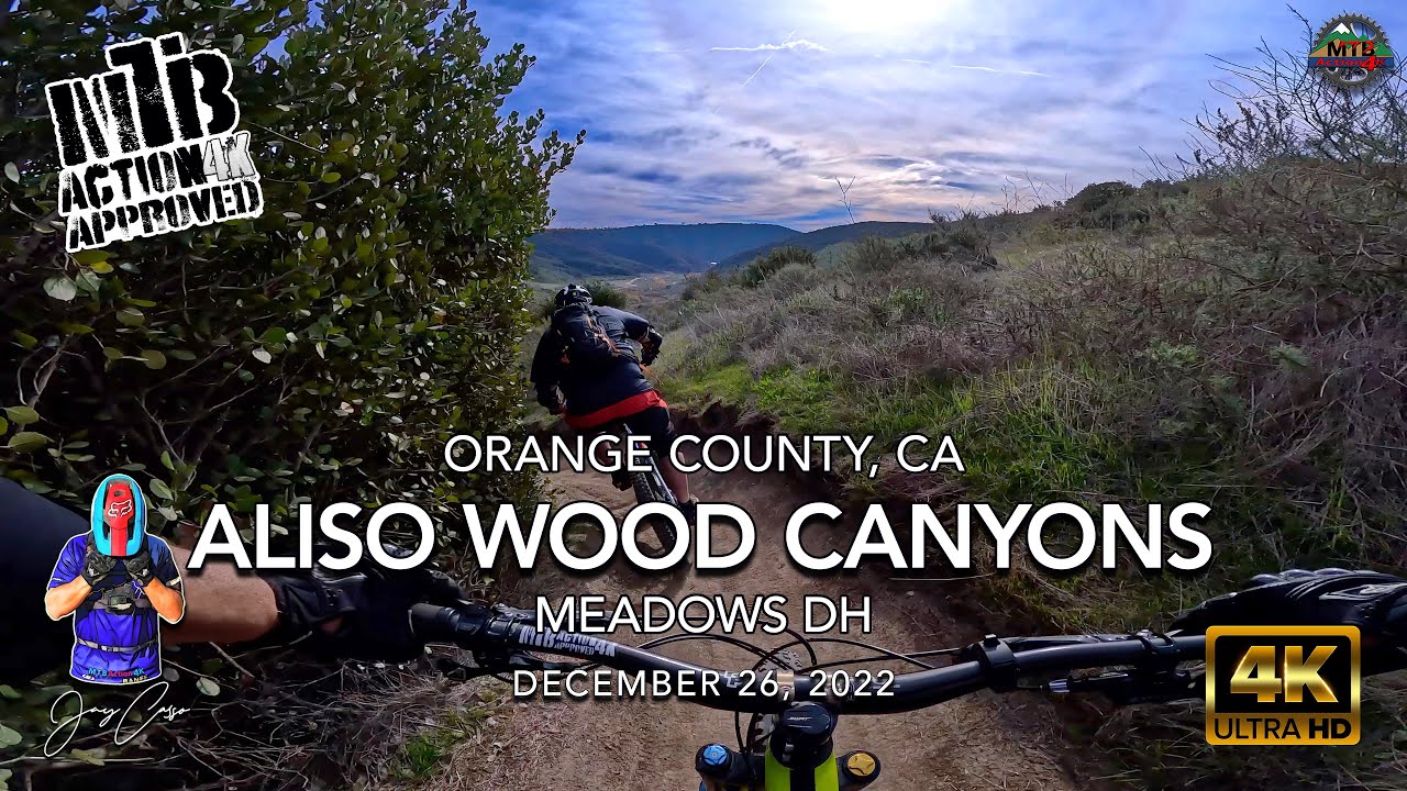 MTB Riding Meadows, Aliso Wood Canyons, December 26, 2022 - YouTube