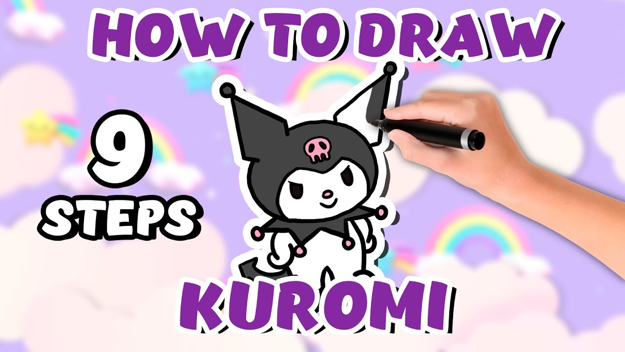 How to Draw Kuromi In 9 Easy Steps! - YouTube