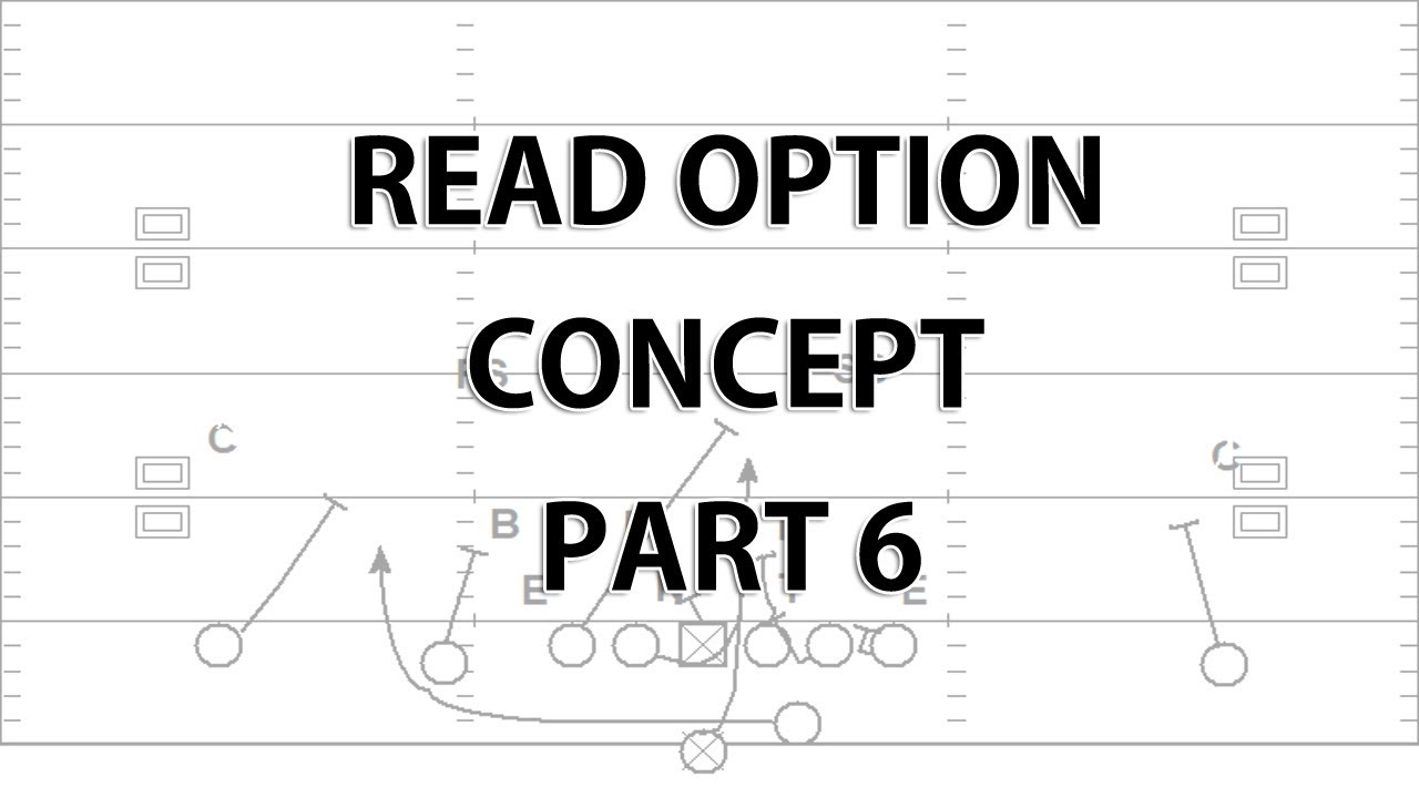 American Football Basic - Read option(6th Part) - youth football Plays ...