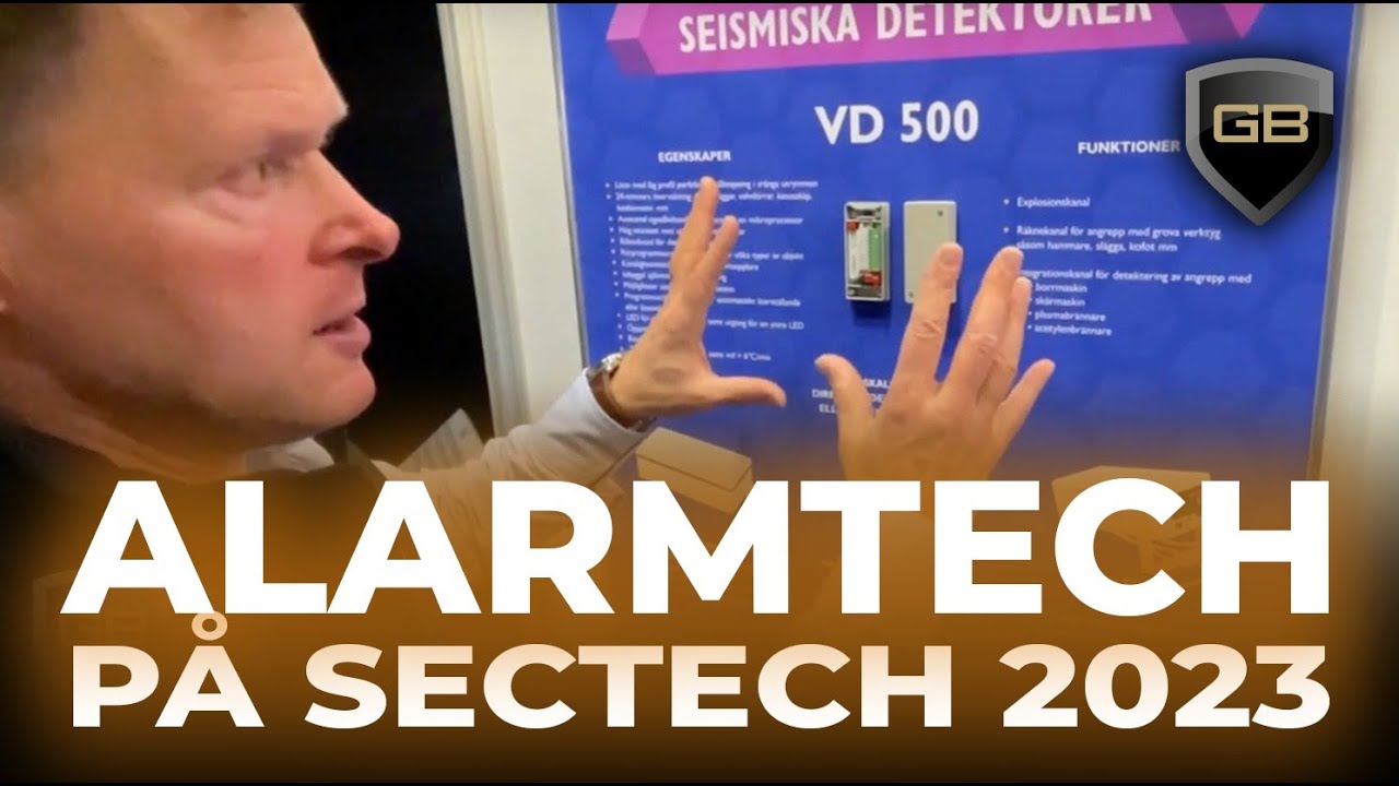 GB Security besöker Alarmtech Sweden AB på Sectech 2023 - YouTube