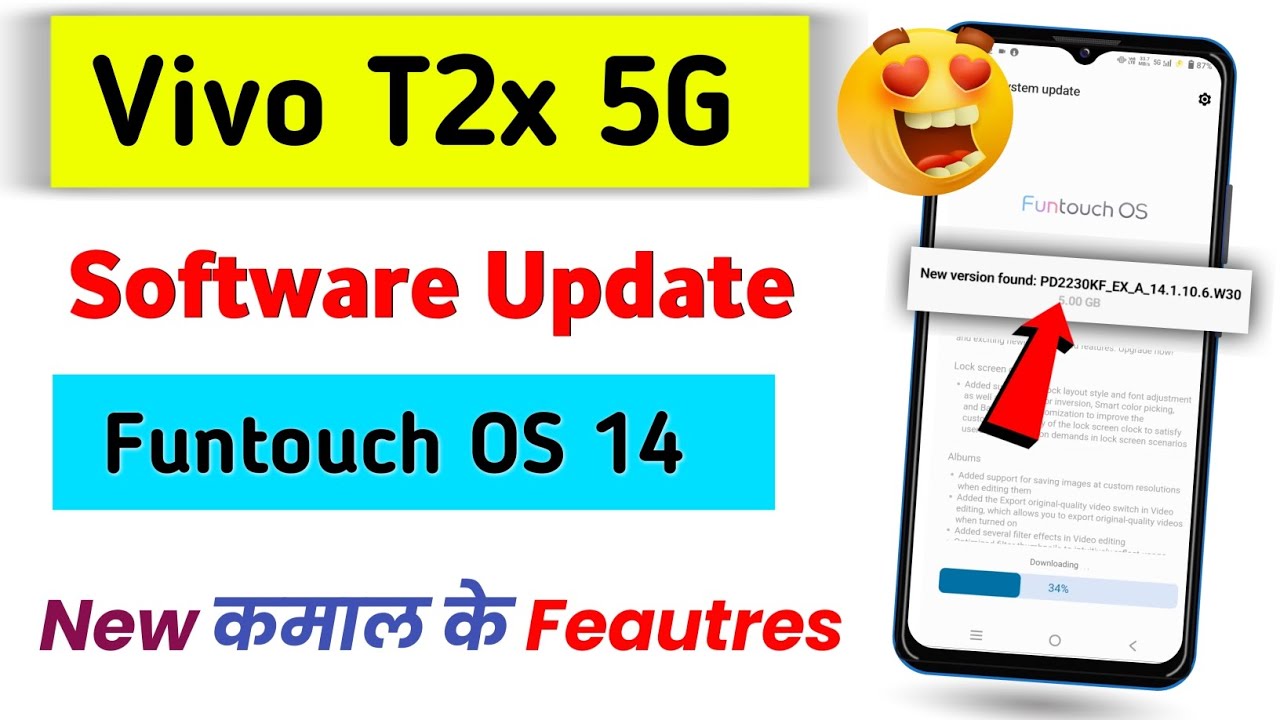 Vivo T2x 5G Android 14 & Funtouch Os 14 Update Features | Vivo T2x 5g ...