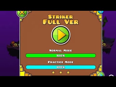 Striker Full Version By: EmJoven || Geometry Dash World - YouTube