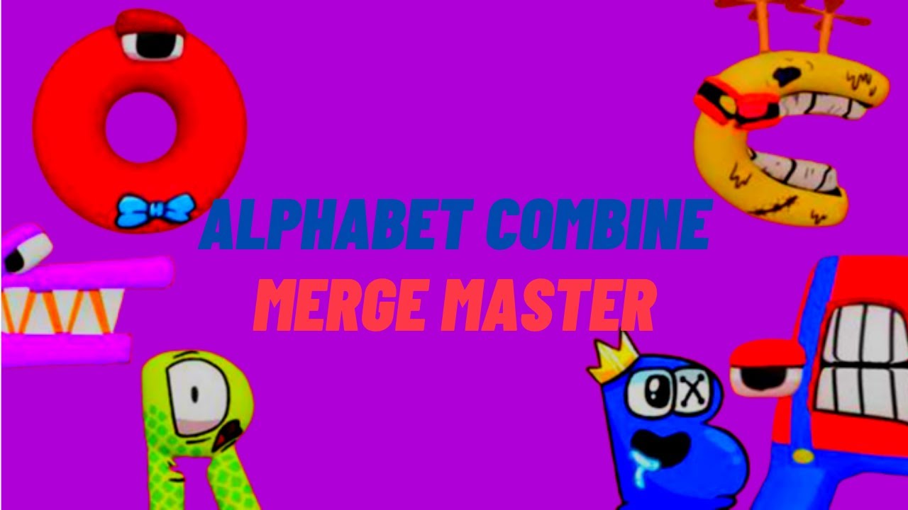 MERGE ALPHABET Combine Merge Master#6 - YouTube