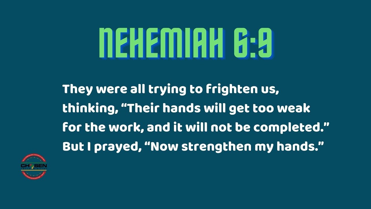 Nehemiah 6:9, “When Your Trauma Triggers Your Testimony.” - Nehemiah 6: ...