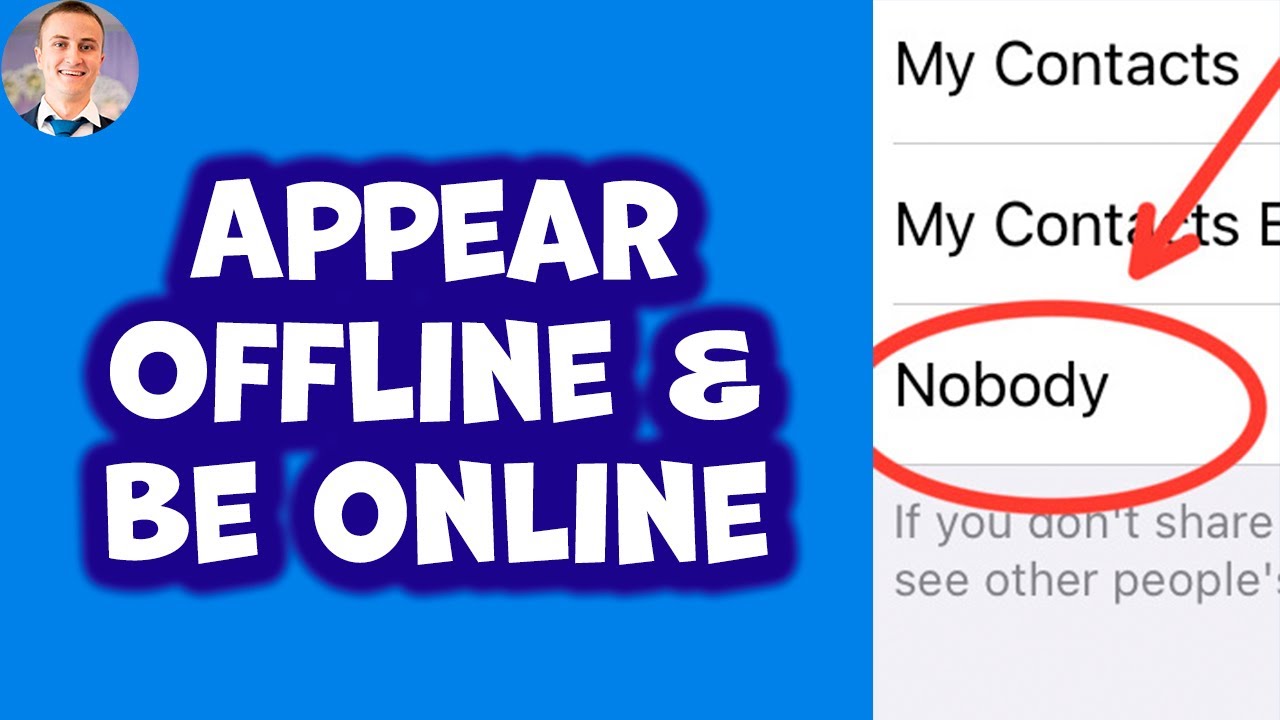 How To Appear Offline On WhatsApp Even When You're Online! - YouTube