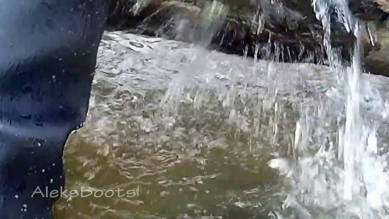 Flooding rubber waders Red Bogatyr. Part-3(25/02/17) - YouTube