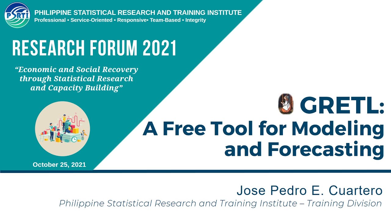 PRF 2021: Gretl: A Free Tool for Modeling and Forecasting - YouTube