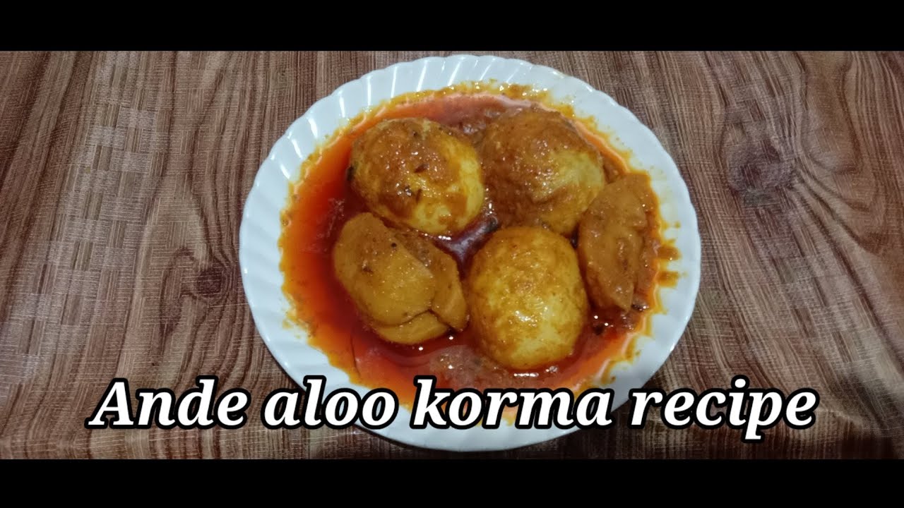 Ande aloo Korma recipe@s.r.cooking - YouTube