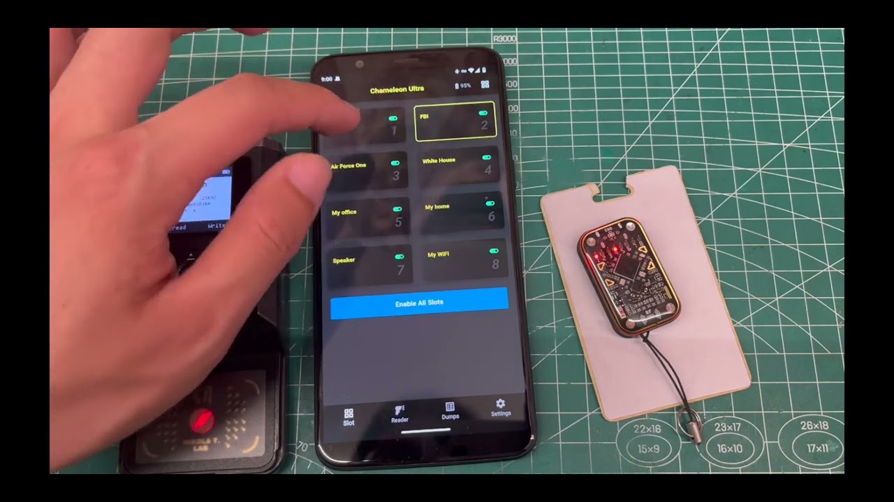 [ iOS & Android ] Chameleon Ultra Fast Reading EM410X and Simulation - MTools Lite - YouTube