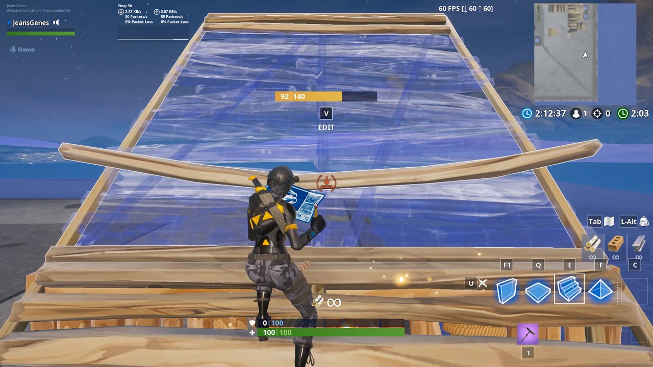 How to do the 3-layer ramp rush in Fortnite: beginner - YouTube