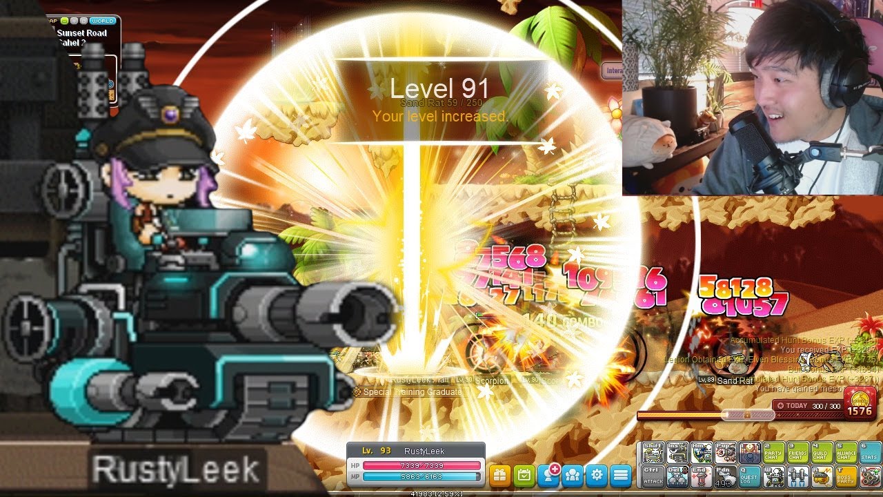 When a Mech becomes a Mechanic in Maplestory - YouTube