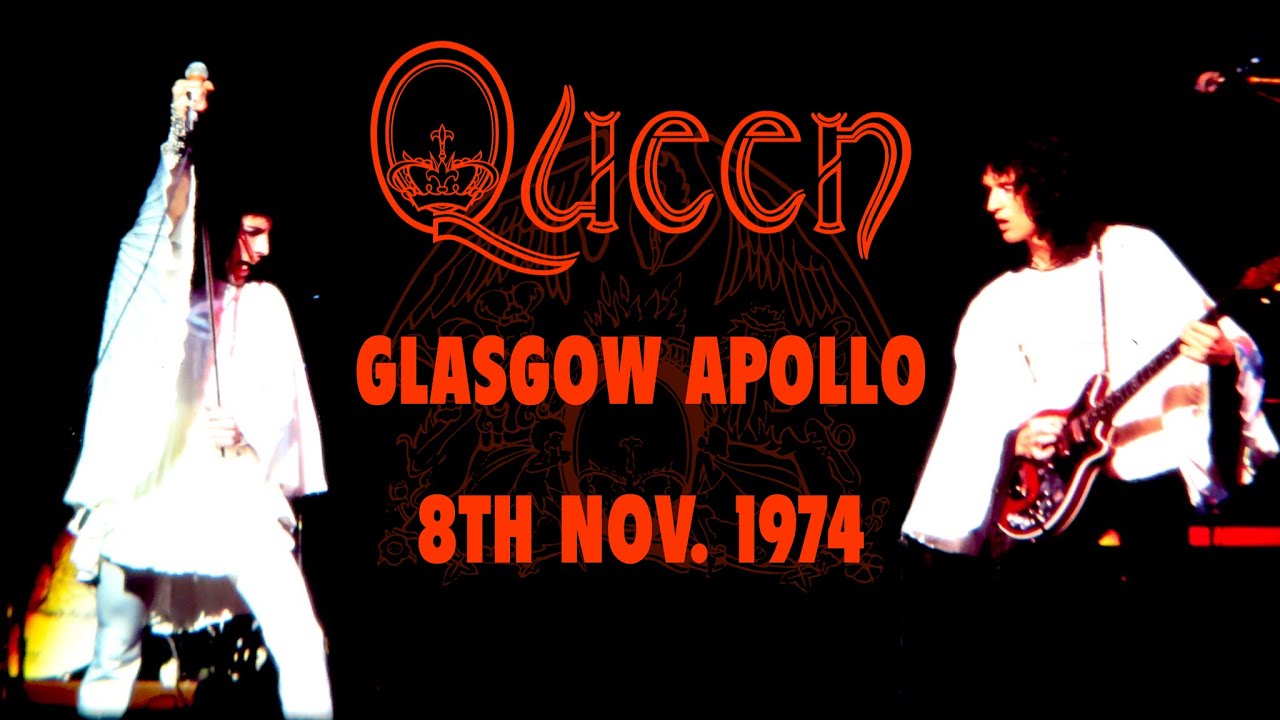 Queen - Live in Glasgow (8th November, 1974) [Fixed Setlist] - YouTube