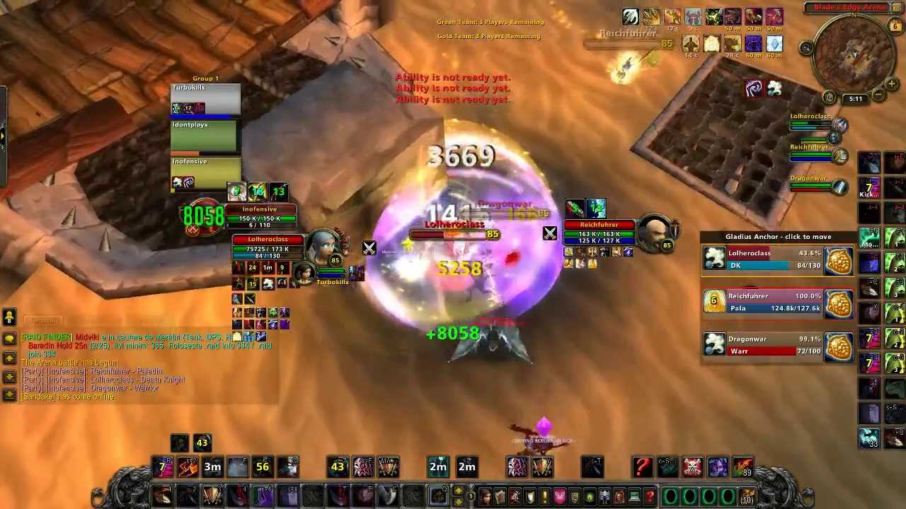 Thug Cleave 4.3 WoW Freakz - YouTube