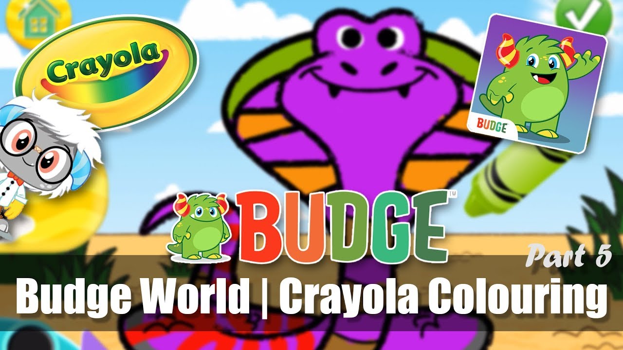 #5 Crayola Coloring Book | Budge World - Fun Colouring Book | iPad ...