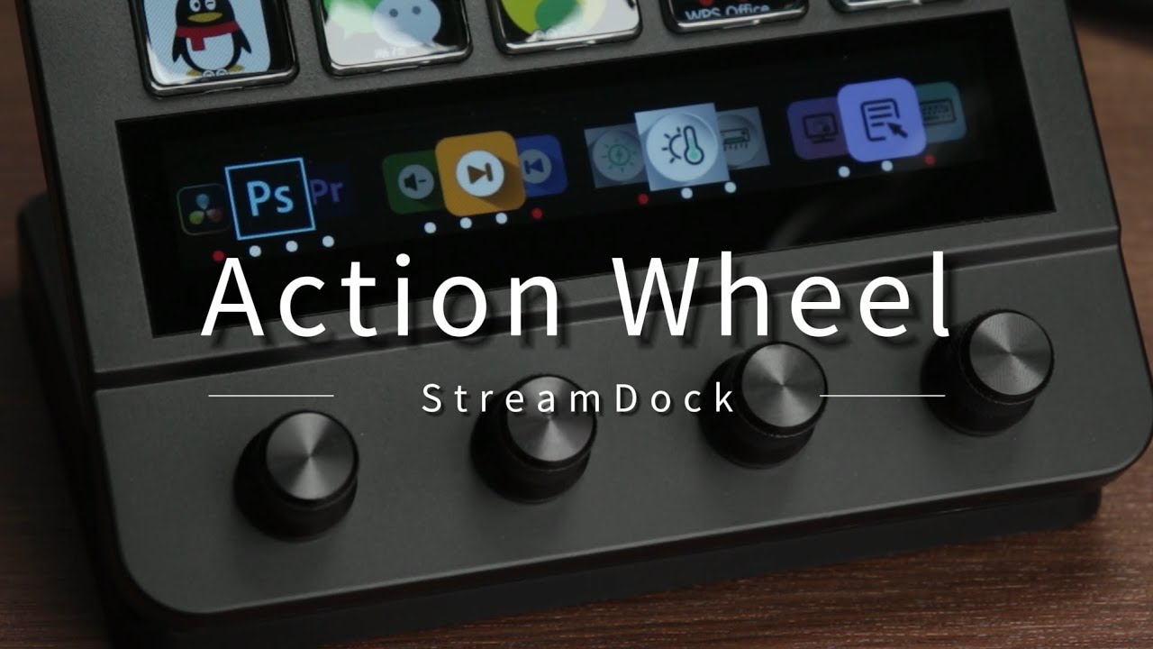 StreamDock - Action Wheel - YouTube