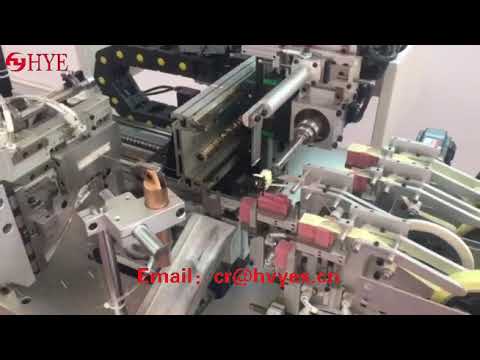 One machine completes transformer bushing winding and tape - YouTube