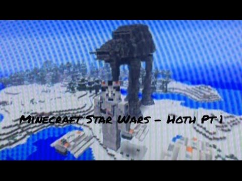 Minecraft Star Wars Map - Hoth Pt1 - Ep1 - YouTube
