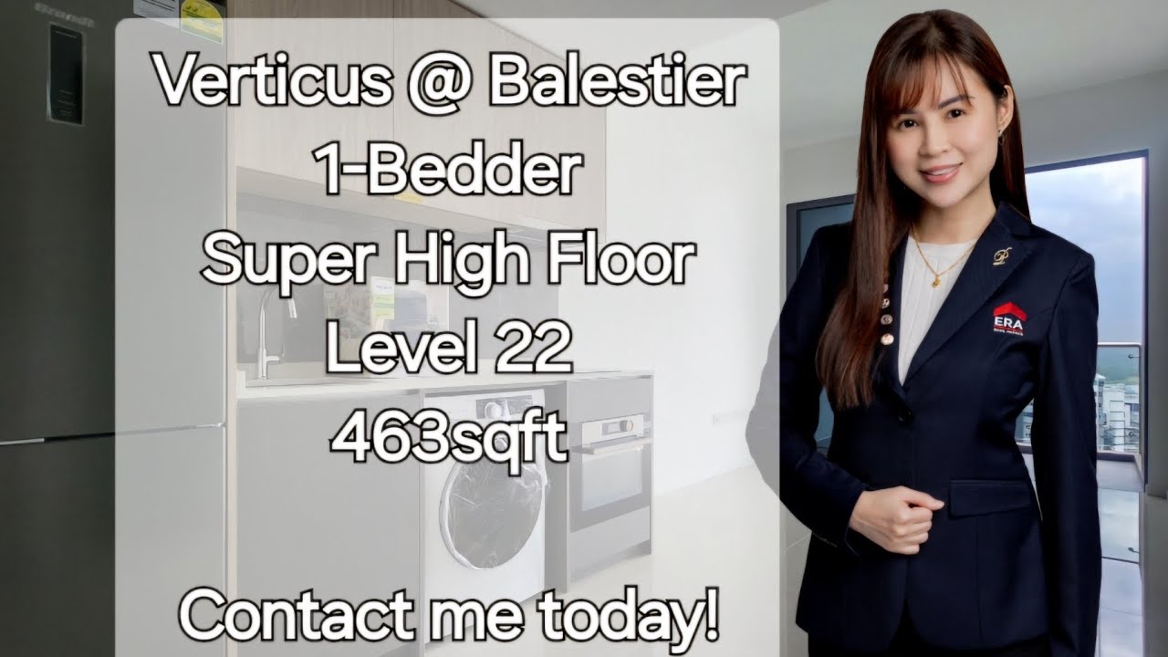 Verticus @Balestier 1-Bedder Super High Floor 463sqft - YouTube