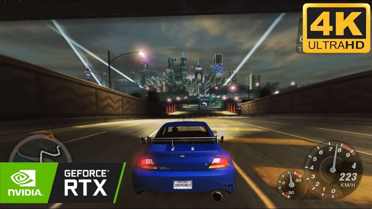 Lancer Evolution VIII • Full Race in NFS Underground 2 - YouTube