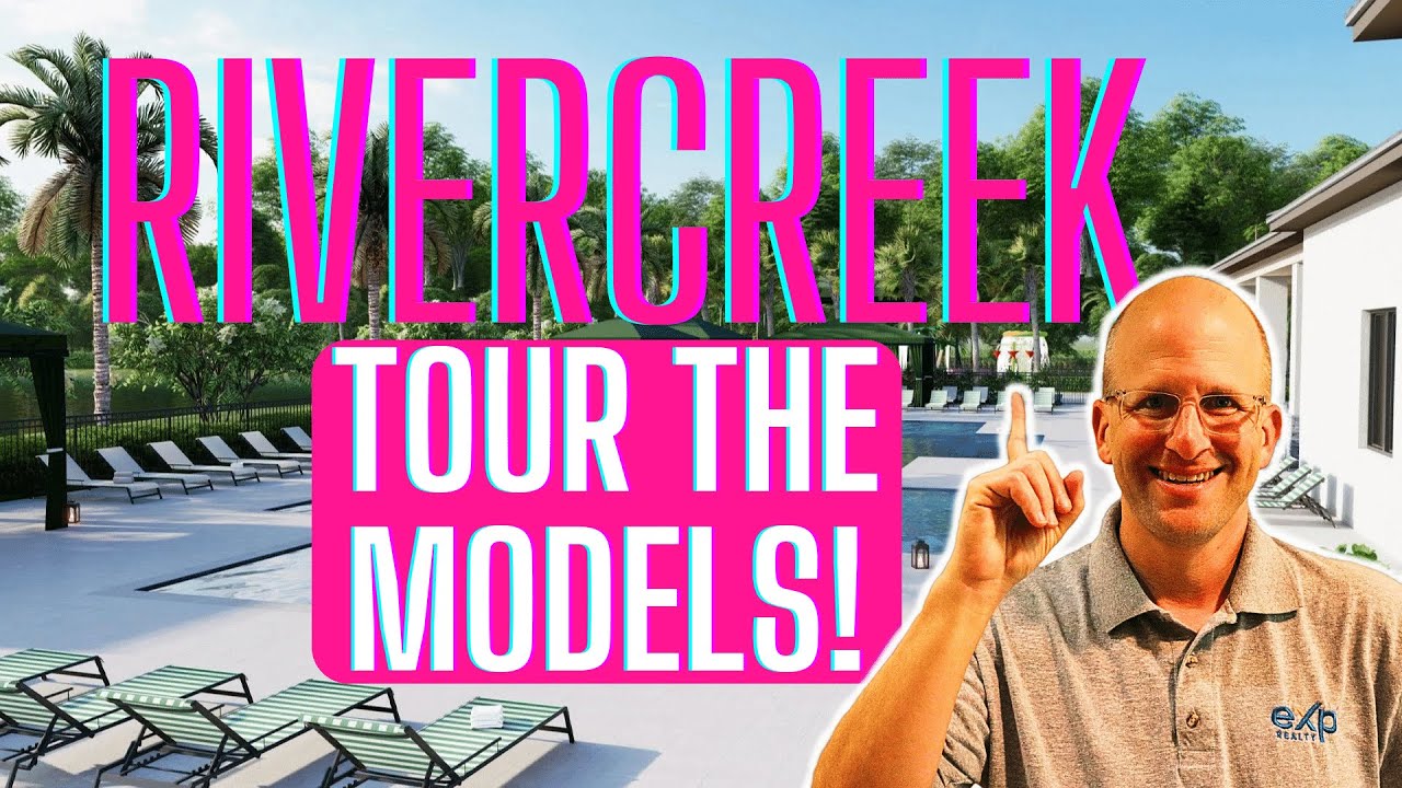 RIVERCREEK in ESTERO, FLORIDA | TOUR THE MODELS! - YouTube