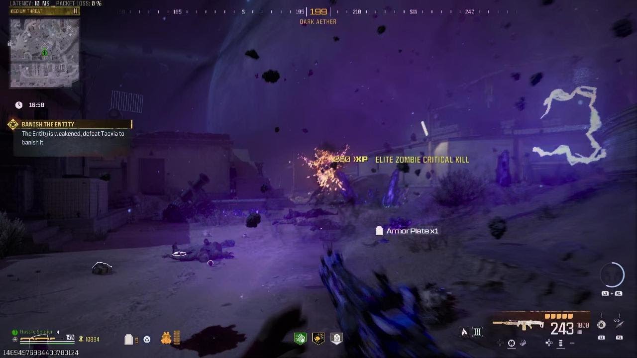 Call of Duty: Zombies SOLO Union mission (dark aether zone) - YouTube