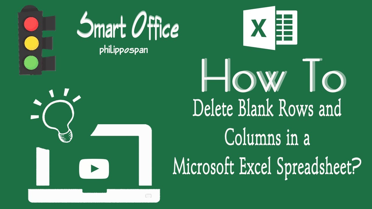 How To Delete Blank Rows And Columns In A Microsoft Excel Spreadsheet How To Delete Blank Rows And Columns In A Microsoft Excel Spreadsheet