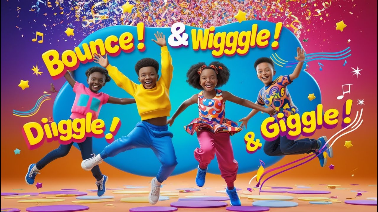 Bounce & Wiggle Dance Party | Fun Kids Song by Tumble Jumble - YouTube