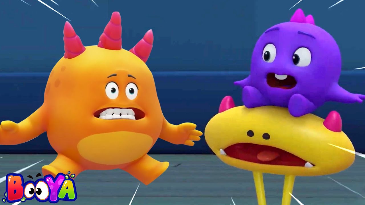 Booya خائف رسوم متحركة مضحكة + المزيد Booya فيديوهات للأطفال - YouTube