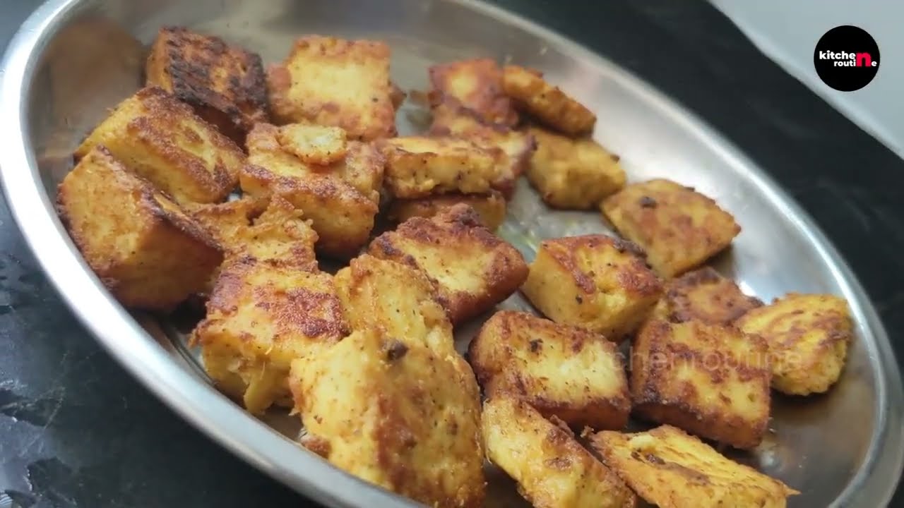 Paneer Fry Recipe Masala Paneer Roasted Masala Paneer Starter Recipes ...