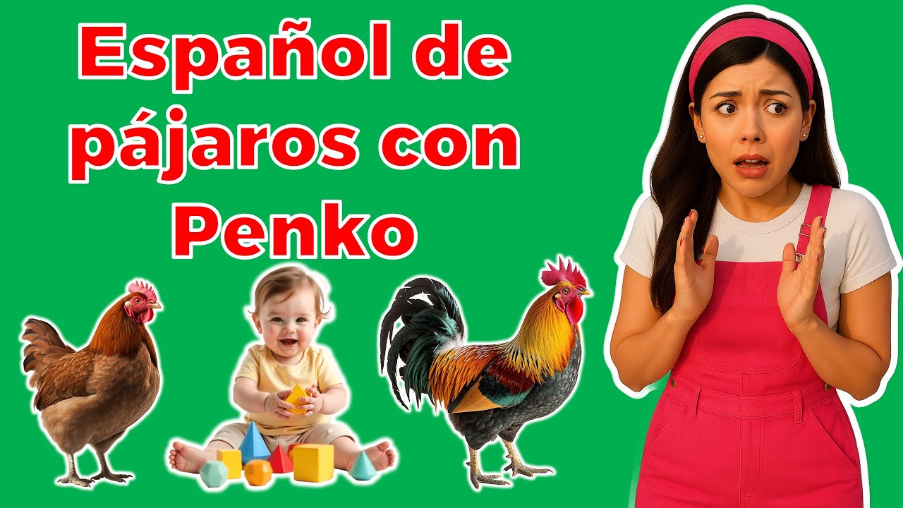 Aves en Español para Niños | Aprende los Nombres de los Pájaros con ...