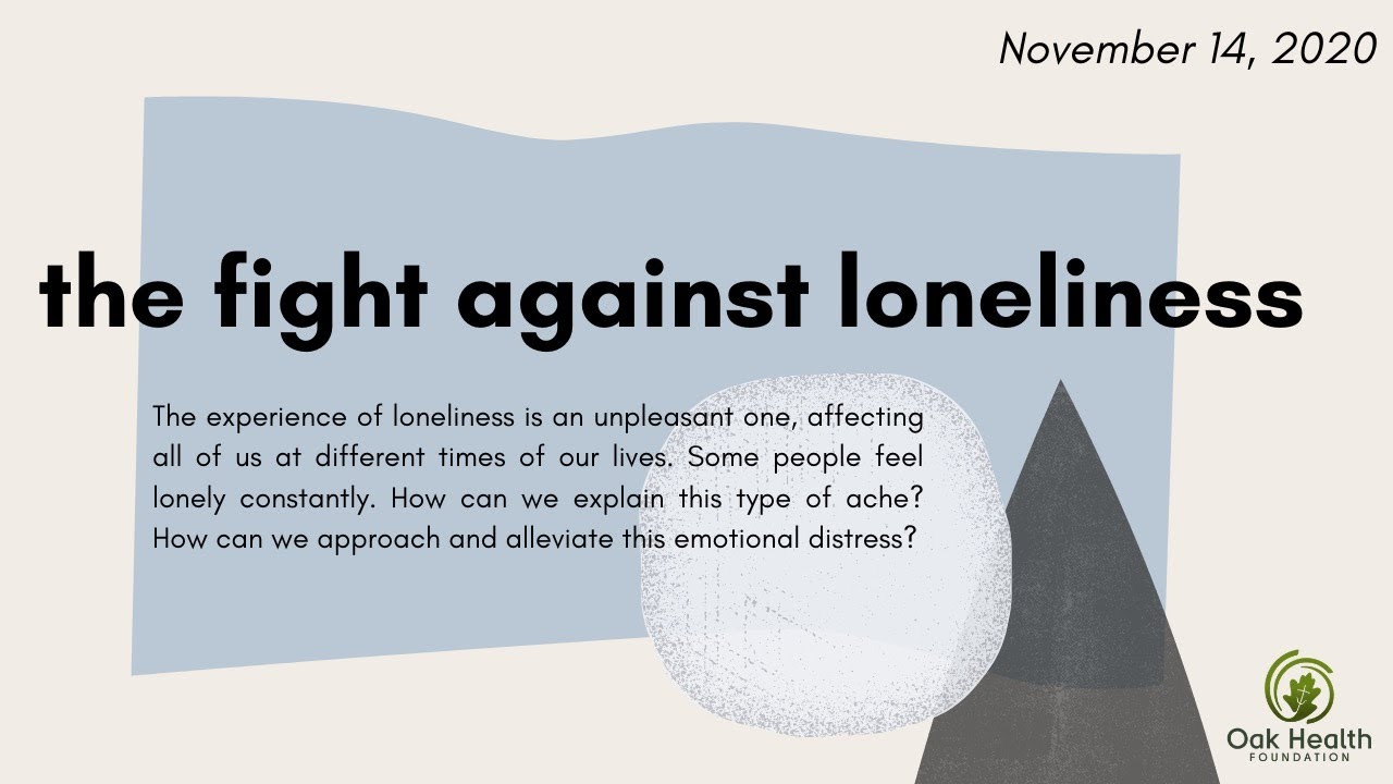 The Fight Against Loneliness - YouTube
